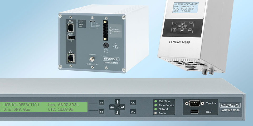 Meinberg - Unsere Produkte in der Übersicht
